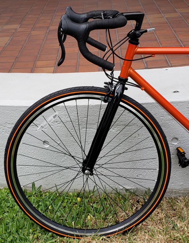 Orange Multi-Gear Road Bike – TicSpin Rentals