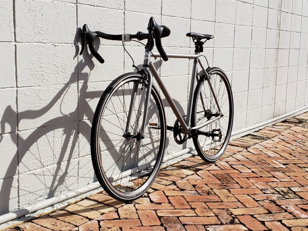 TicSpin Silver Single Speed Drop Bar Road Bike 700c – TicSpin Market