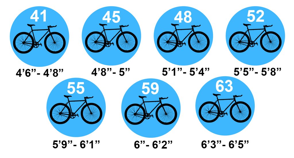 Fixed Gear Bike Frame Size Chart Escapeauthority Fixed Gear Bike Frame Size Chart Escapeauthority